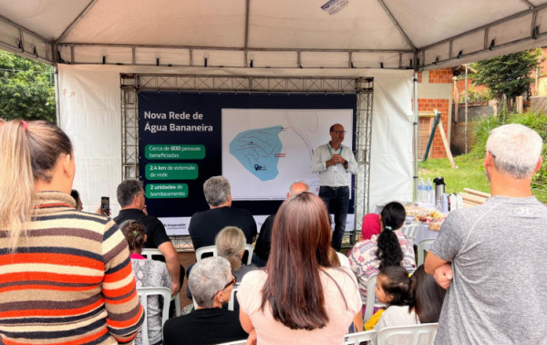 Nova rede de água em Pedro do Rio