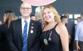 Coluna Magnavita | Patrícia Alemany homenageada no BOPE